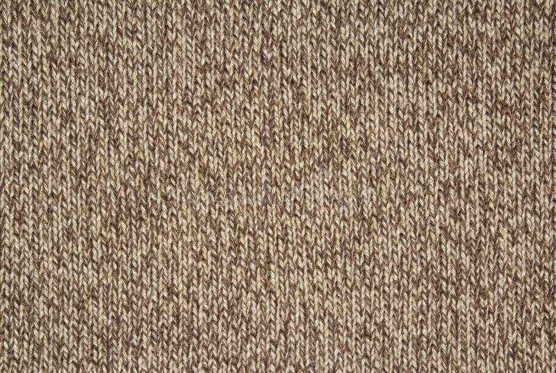 Brown Wool Texture.Woolen Knitted Background. Stock Image - Image of ...