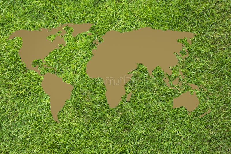 Brown Wallpaper with World Map Stock Vector - Illustration of asia ...
