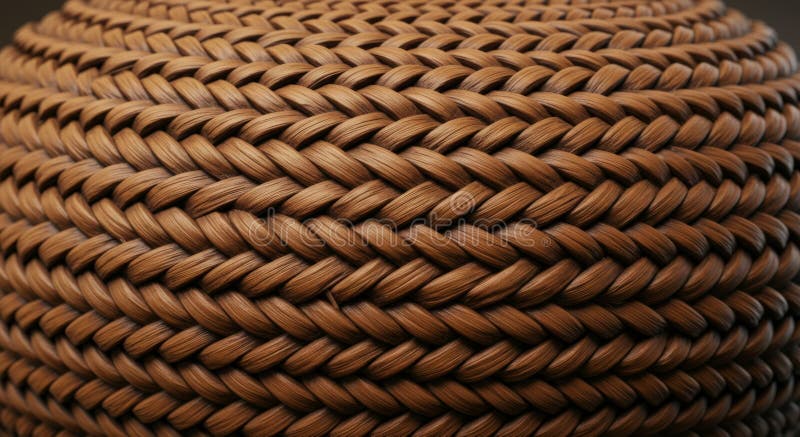 Brown Woven Basket Texture Background Stock Illustration - Illustration ...