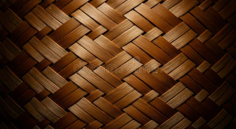 Brown Woven Basket Texture Background Stock Illustration - Illustration ...