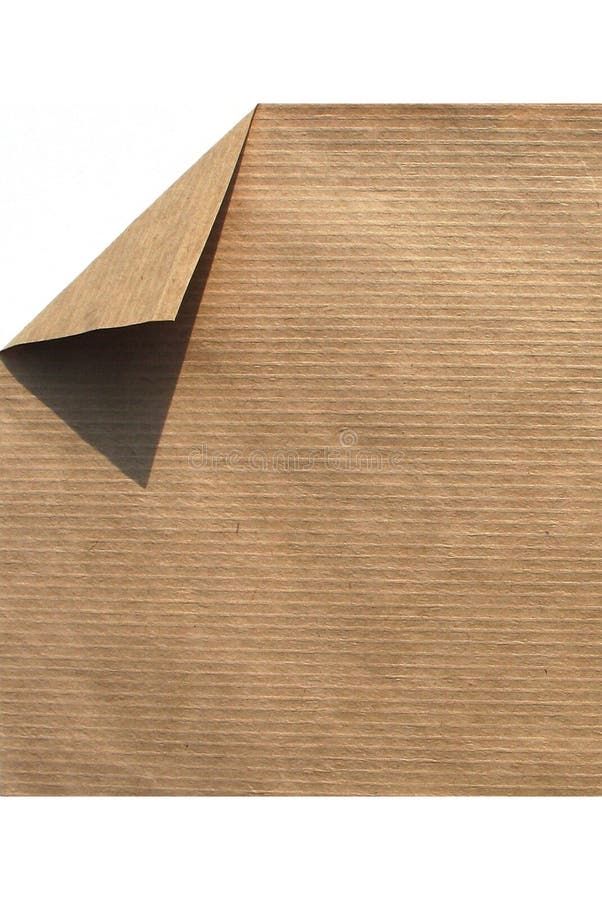 Brown wrapping paper stock image. Image of background - 6661159