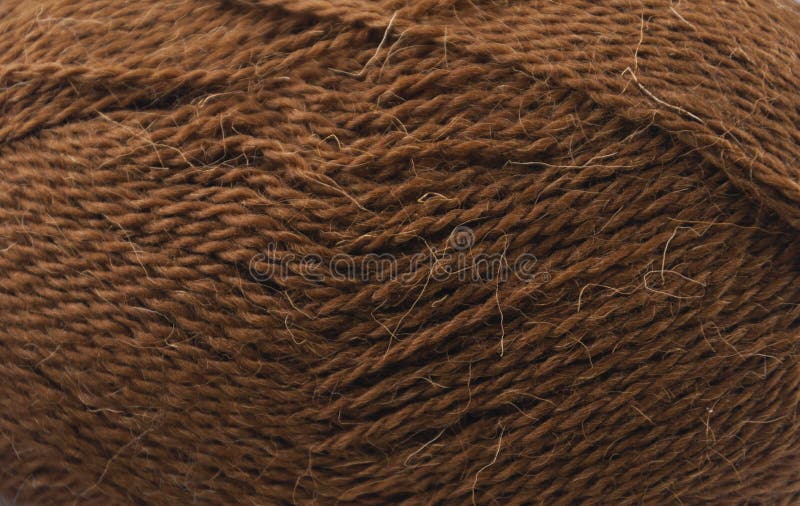 Brown yarn stock image. Image of weaving, material, ball - 83865319