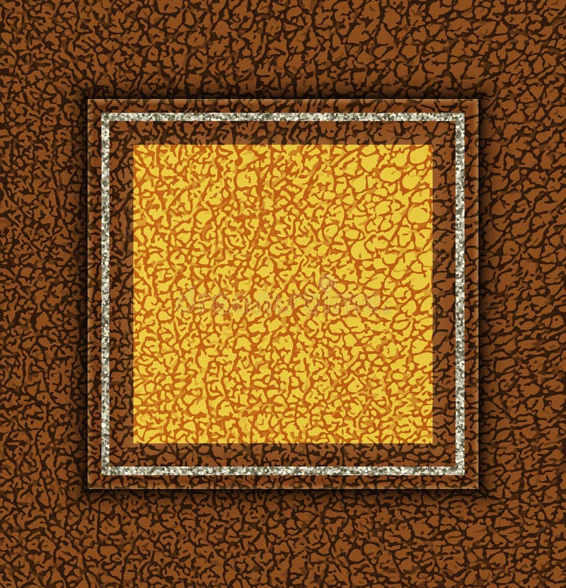 Leather Square Frame Stock Illustrations – 652 Leather Square Frame ...