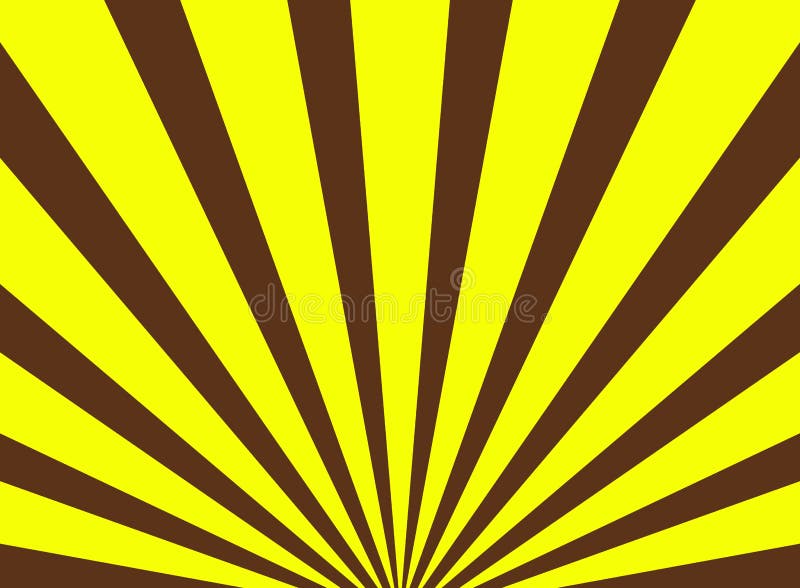 Brown and Yellow Rays Texture Stock Illustration - Illustration of ...
