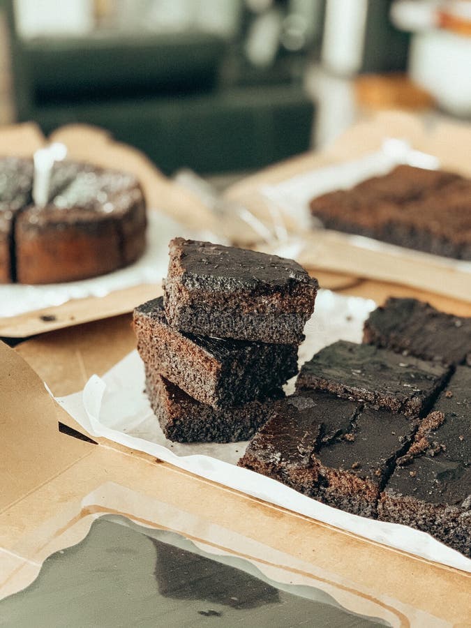 Brownie stock photo. Image of brownie, chocolate, bakery - 192772086