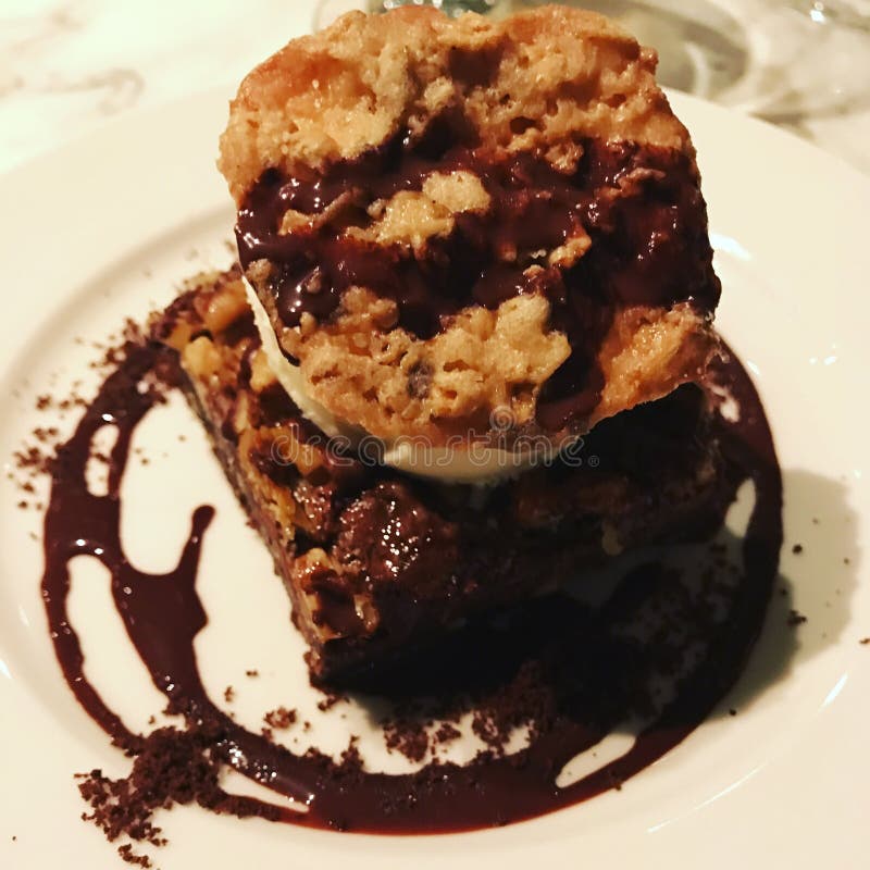 Brownie Delight stock photo. Image of fancy, delicious - 90502706