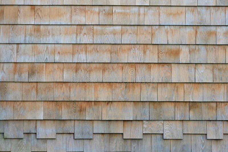 Brownish Beige Shingle Wall Background Stock Image - Image of wooden ...