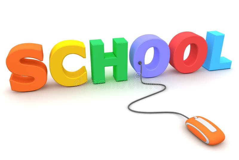 Browse the Colourful School - Orange Mouse Stock Illustration ...