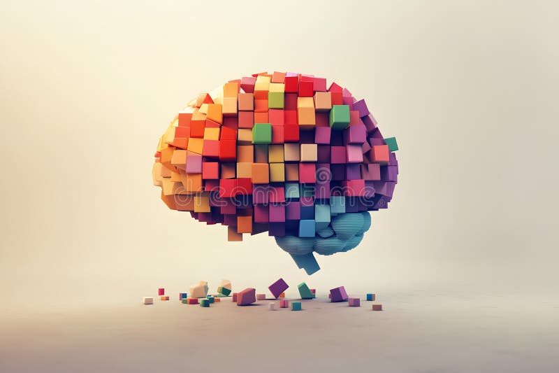 Browse Unique Human Brain Stock Illustrations for Your Projects Stock ...