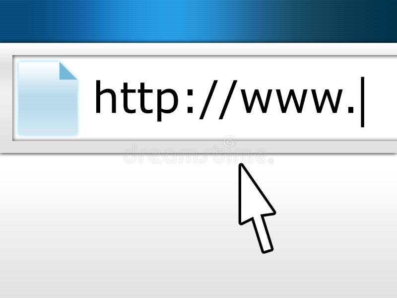 Browser Blue stock illustration. Illustration of provider - 2378440