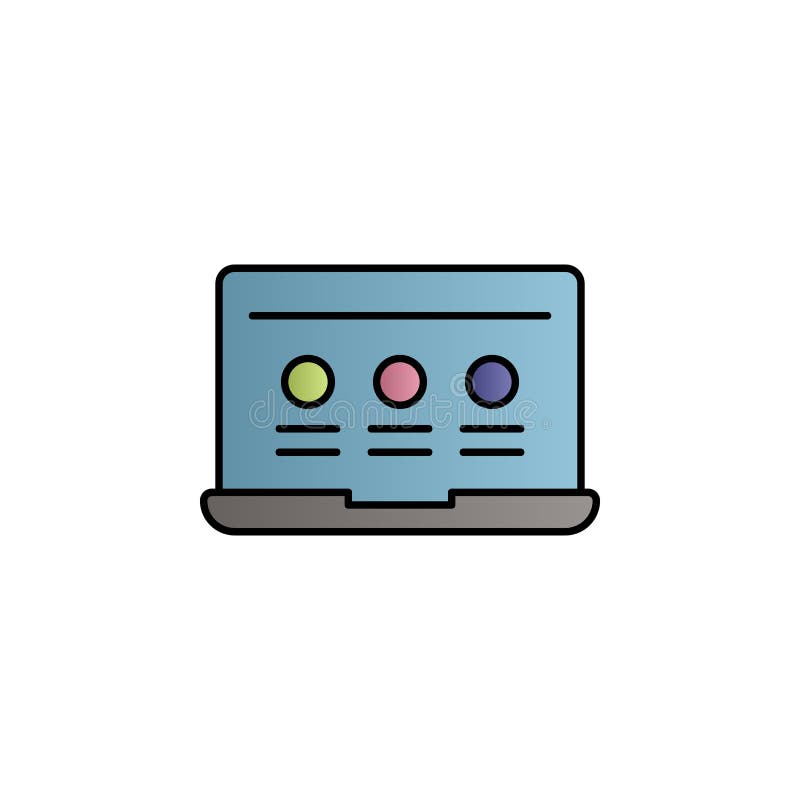 Browser Computer Laptop App Program Code Development Icon, Coding ...