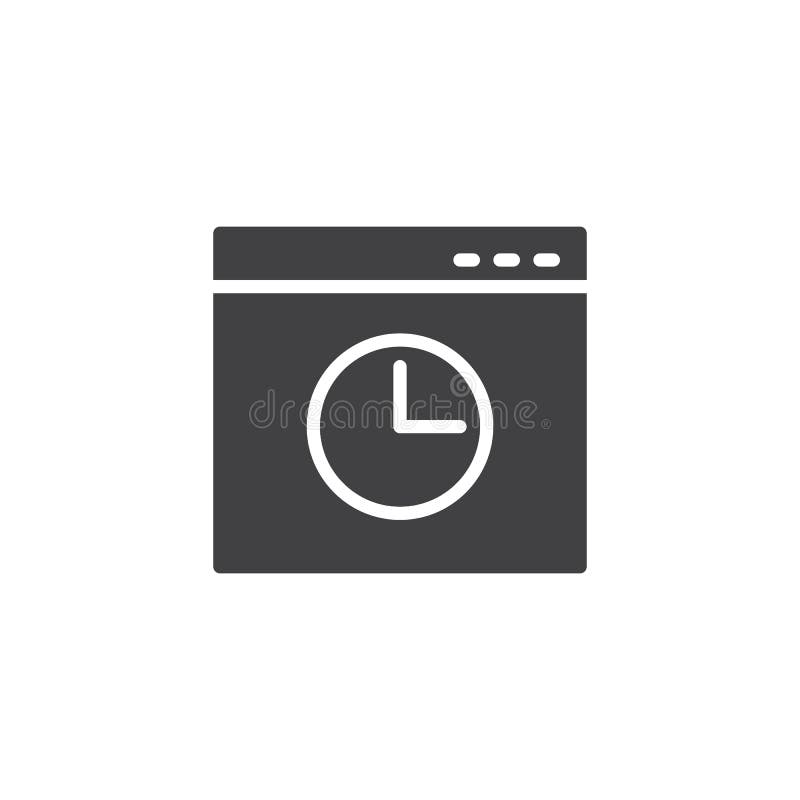 History, Clock with Arrow Around Circular Line Icon. Round Colorful ...