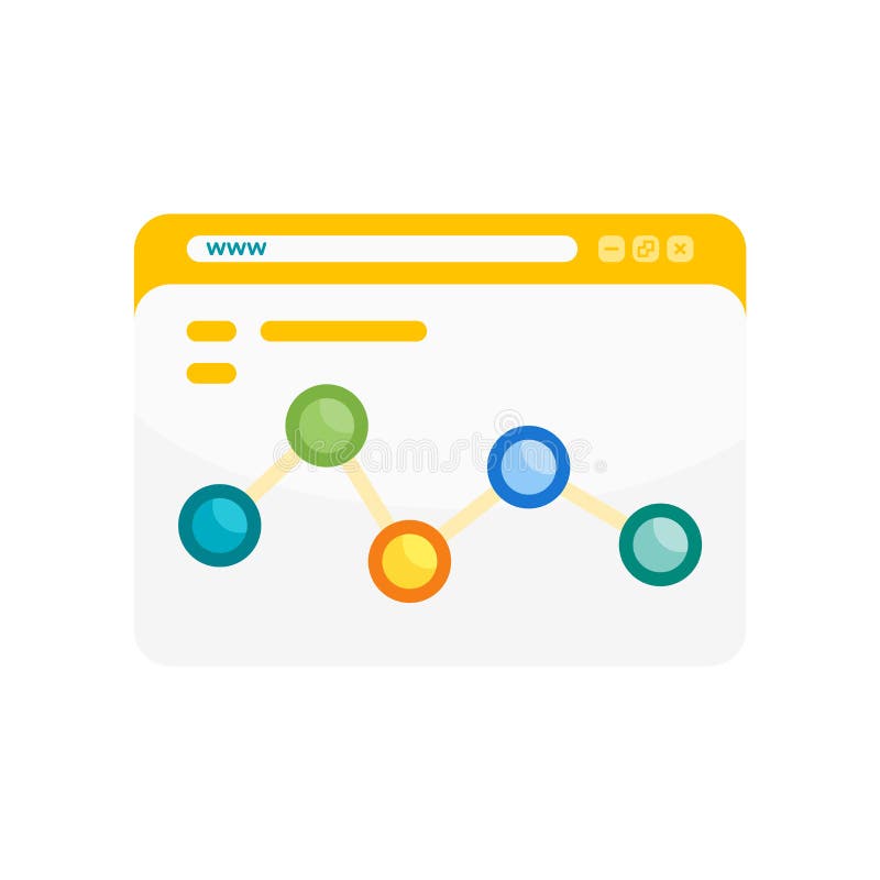 Browser Icon Vector Sign and Symbol Isolated on White Background Stock ...