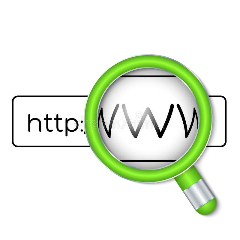 Browser Search stock vector. Illustration of address - 49208438