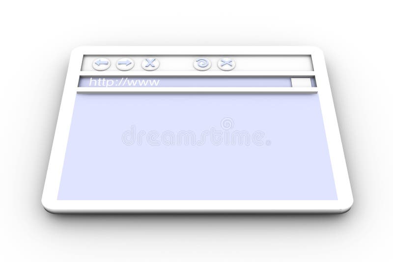 Browser Window stock illustration. Illustration of graphic - 8915289