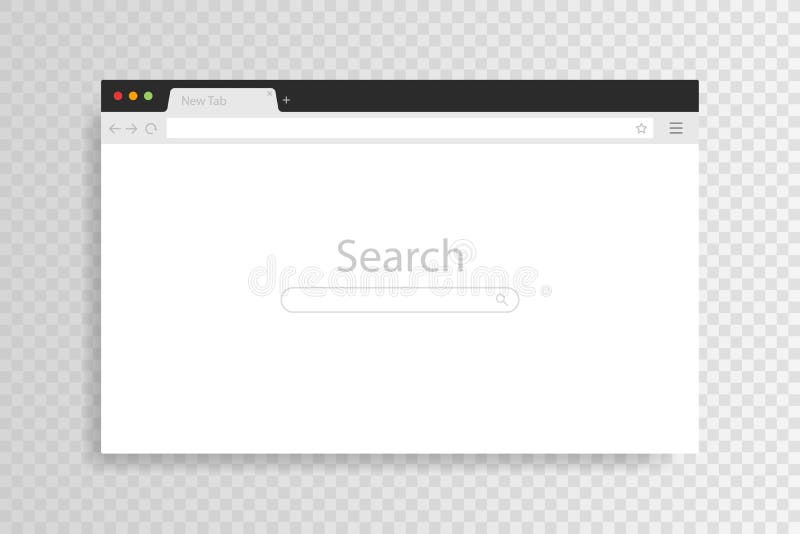Web Browser Transparent Background Stock Illustrations – 1,642 Web ...