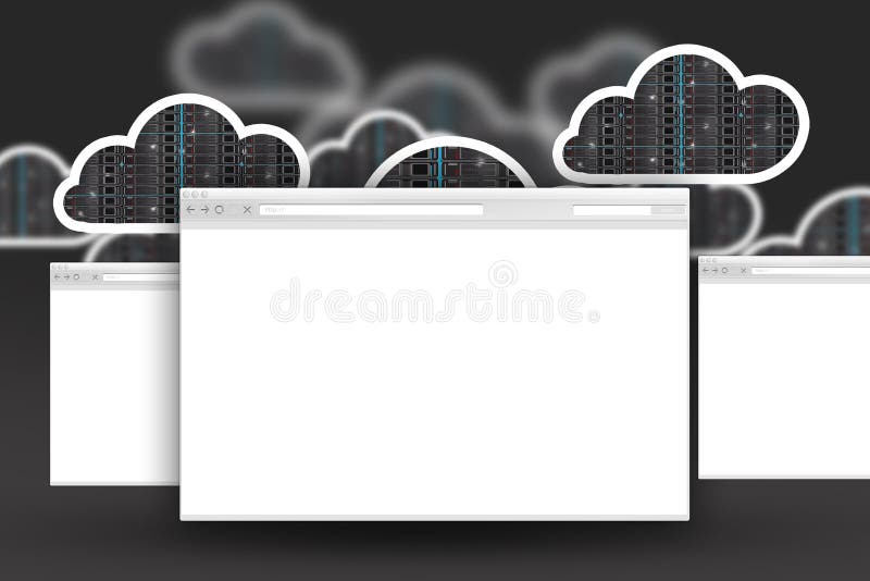 Browser Windows stock illustration. Illustration of connection - 39751763