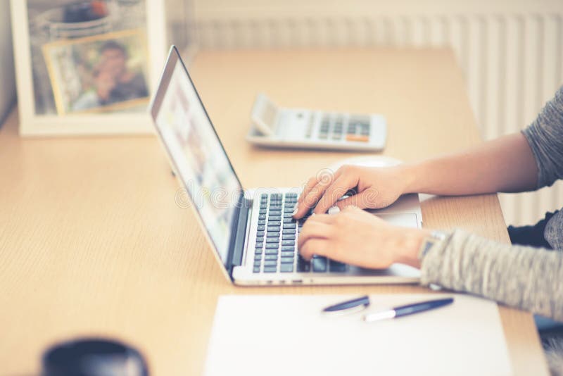 Browsing Internet Websites stock image. Image of modern - 87740861