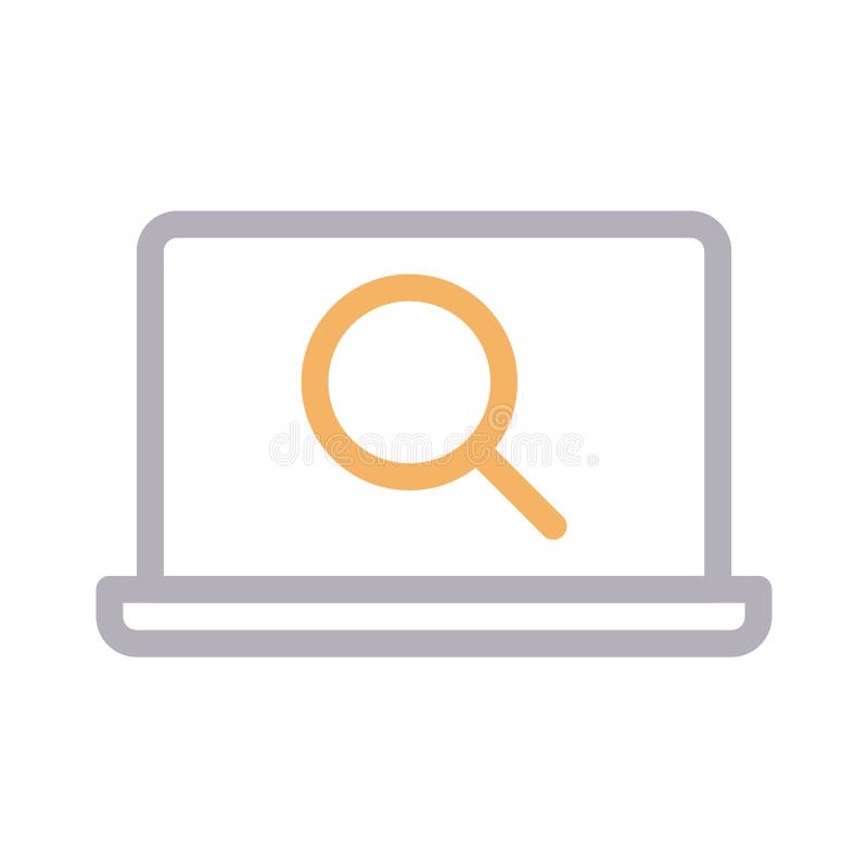 Icons for web-browsing stock vector. Illustration of magnifying - 11367912