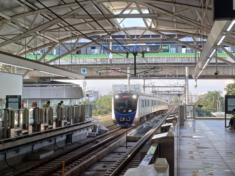 BRT Upper and MRT Lower in a Frame Editorial Stock Photo - Image of ...