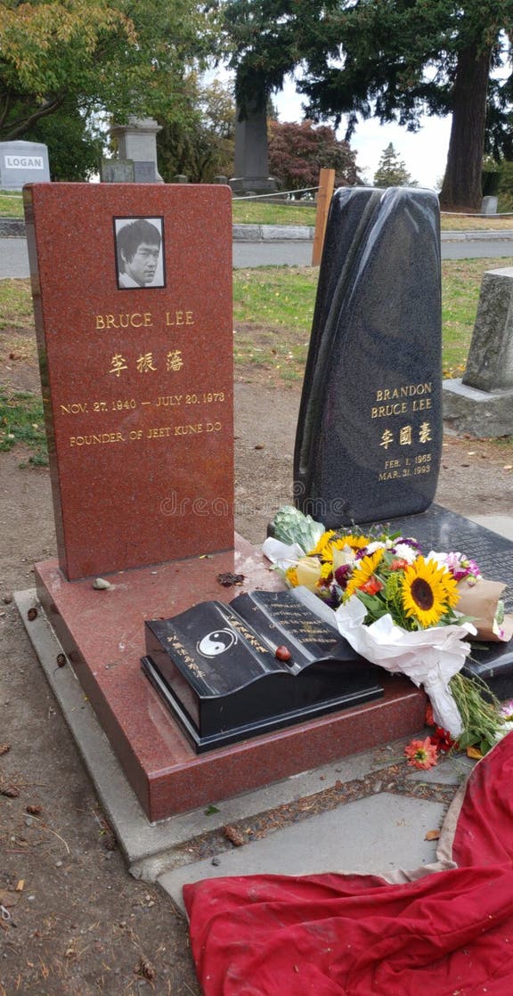 Bruce lee editorial stock image. Image of seattle, bruce - 168263284