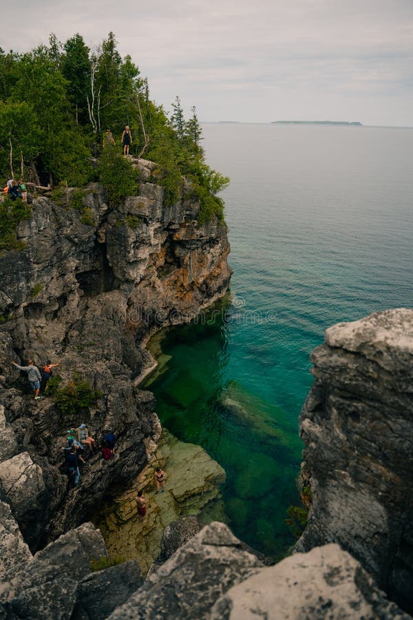 The Bruce Peninsula National Park, Ontario, Canada Editorial Stock ...