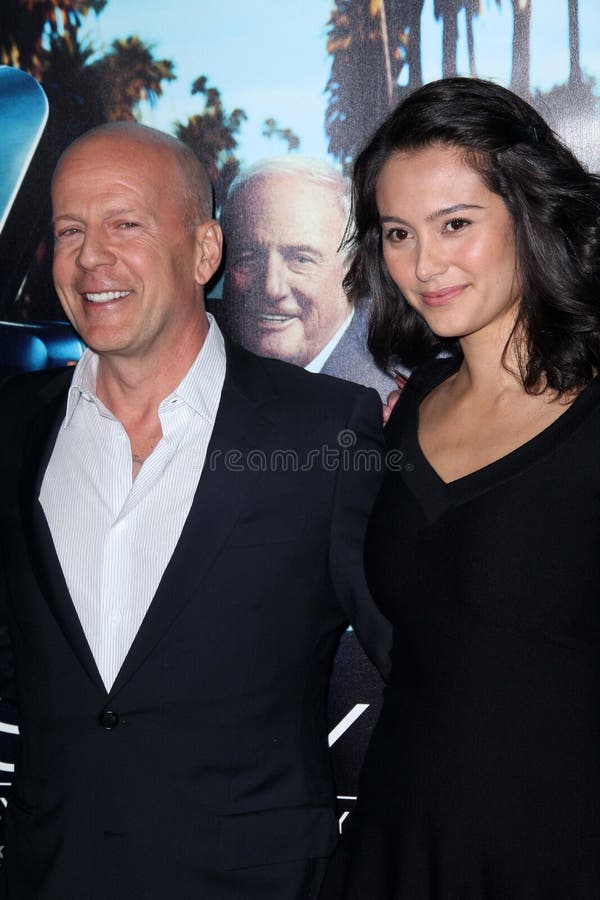Bruce Willis,Emma Heming editorial photo. Image of studios - 24618026