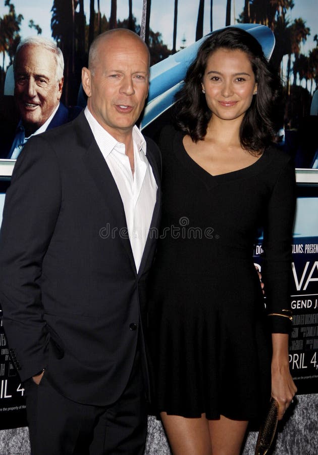 Bruce Willis Et Emma Heming Photo éditorial - Image du épaule ...