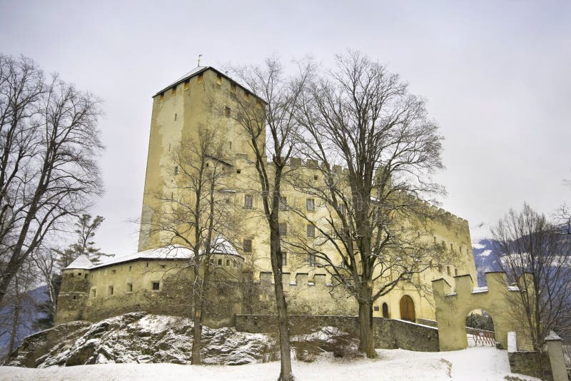 Bruck Castle in East Tyrol, Austria Stock Image - Image of resort ...