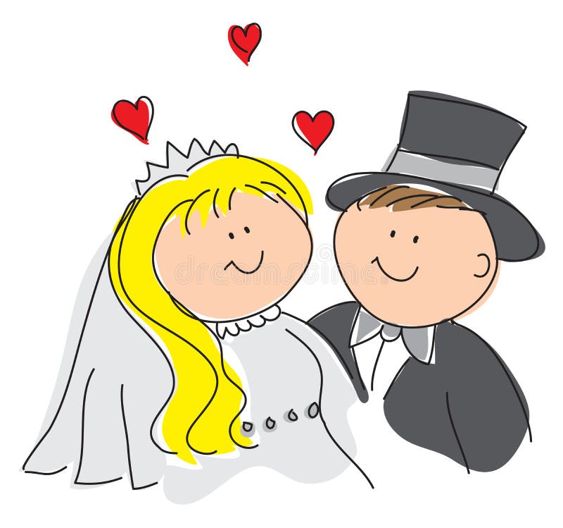 Brud vektor illustrationer. Illustration av - 26711517