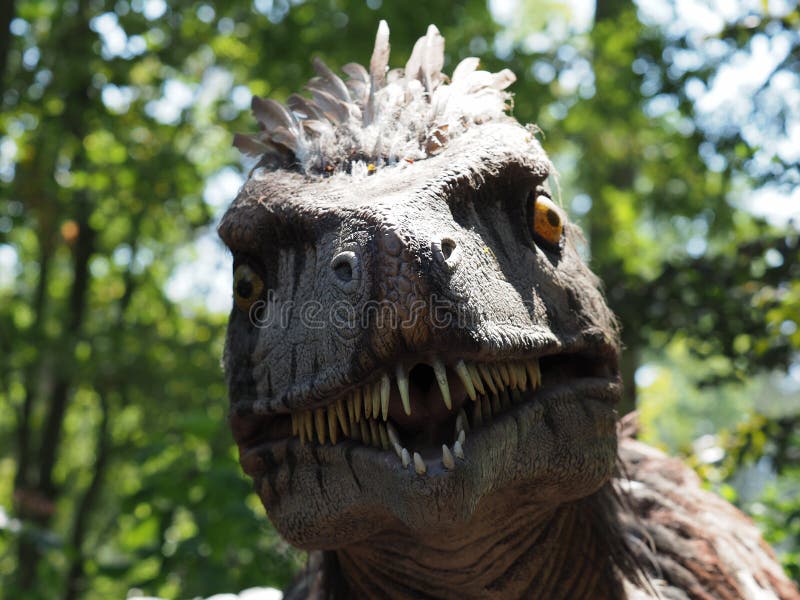 A Replica of an Utah Raptor Editorial Image - Image of jurassic ...