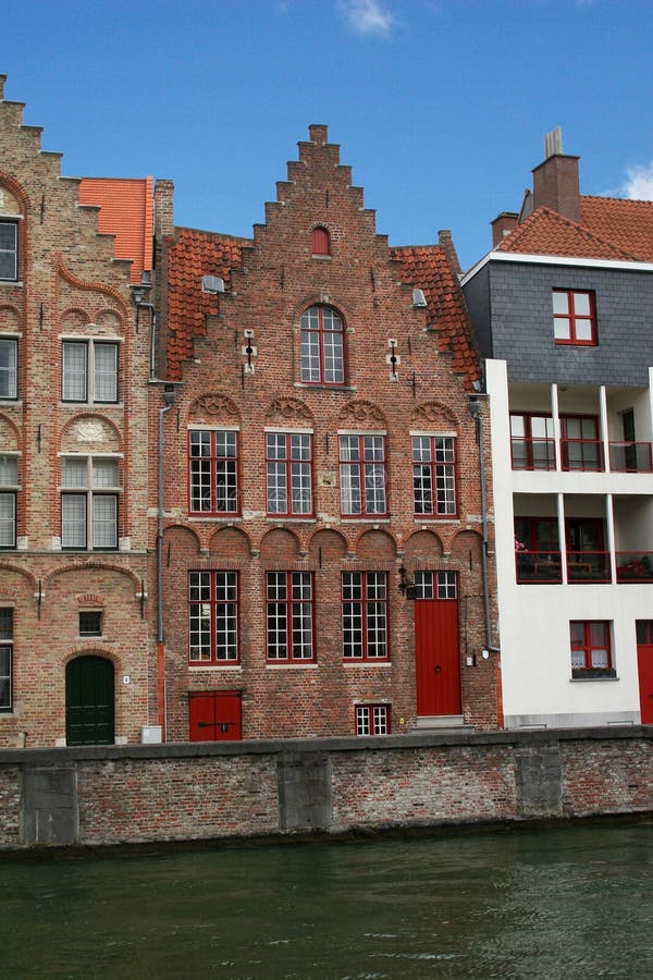 Bruges stock image. Image of tower, windows, town, bruges - 12517097