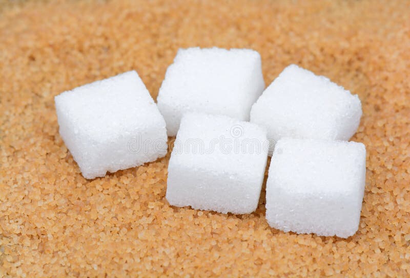Suiker Witte Kubussen in Ceramische Kom Stock Afbeelding - Image of ...
