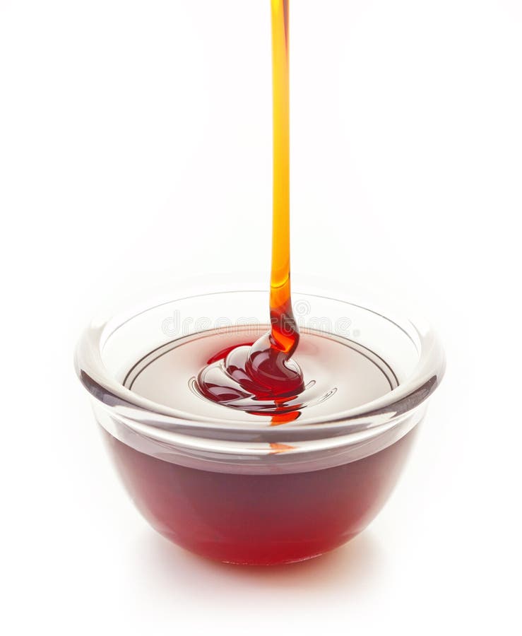 Bruine suikerstroop stock afbeelding. Image of verfraai - 43754239