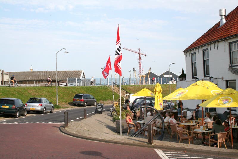 Bruinisse editorial stock image. Image of harbour, duiveland - 88263354