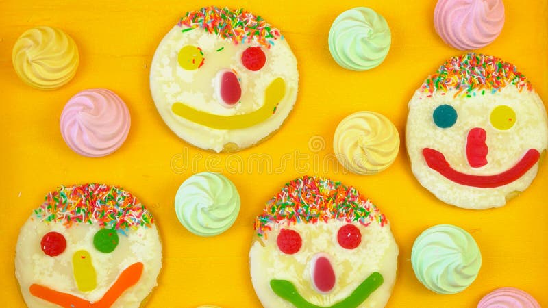 Bruit Art Colourful Bakery Goodies Image stock - Image du rose ...