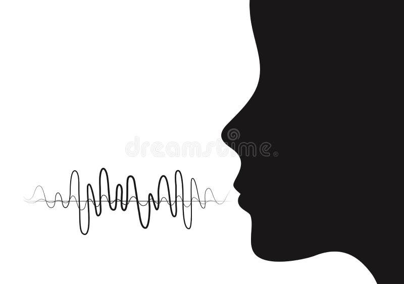 Onde Sonore Illustration Plate De Vecteur De Concept De Reconnaissance ...