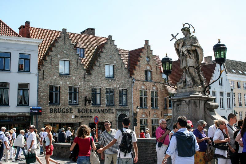 Brujas Francia fotografía editorial. Imagen de ladrillo - 94450172