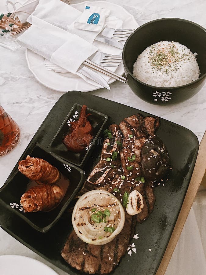 Brunch Meal stock photo. Image of beef, korean, freuentlyused - 263600096