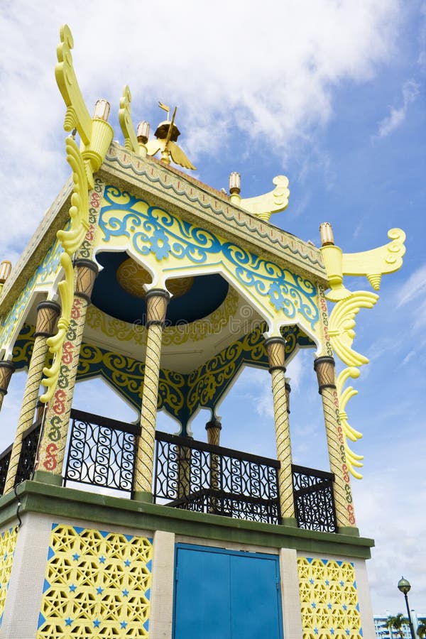 Brunei Architectural Style stock photo. Image of begawan - 12219080