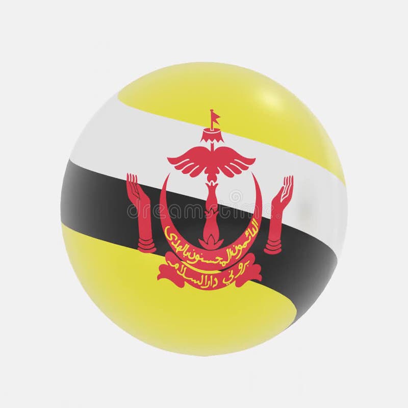 Brunei Flag Icon or Symbols Stock Illustration - Illustration of ...