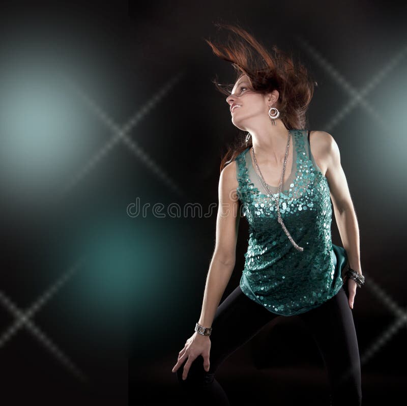 Salsa dancer stock photo. Image of performing, leisure - 21433178