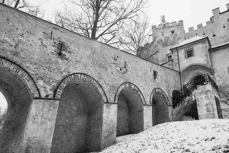 Brunico Castle stock image. Image of tyrol, architecture - 28746469
