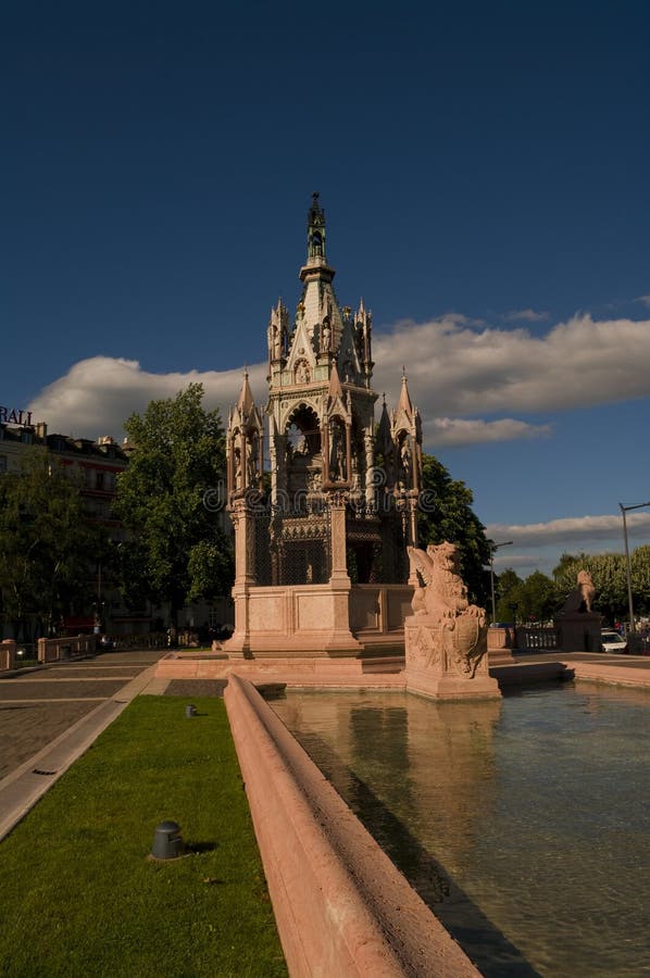 Brunswick Monument in Geneva, Switzerland, 2012 Stock Photo - Image of ...