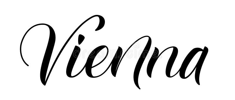 Vienna Lettering Stock Illustrations – 242 Vienna Lettering Stock ...