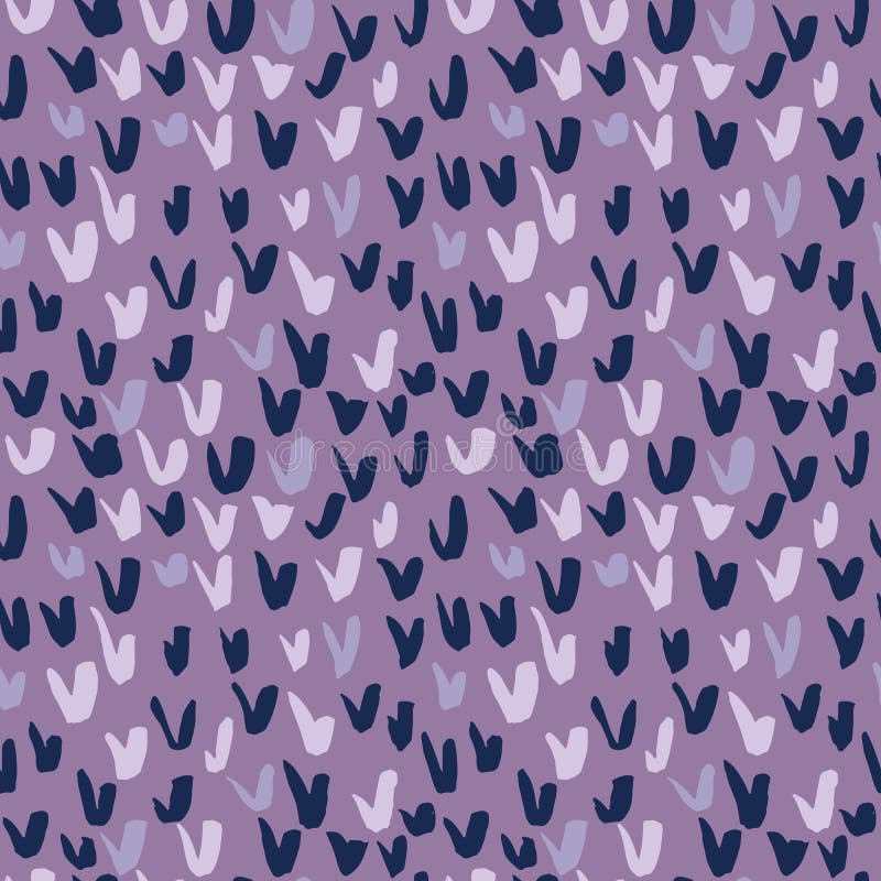 Brush Check Mark Seamless Pattern. Hand Painted Grunge Ticks Background ...