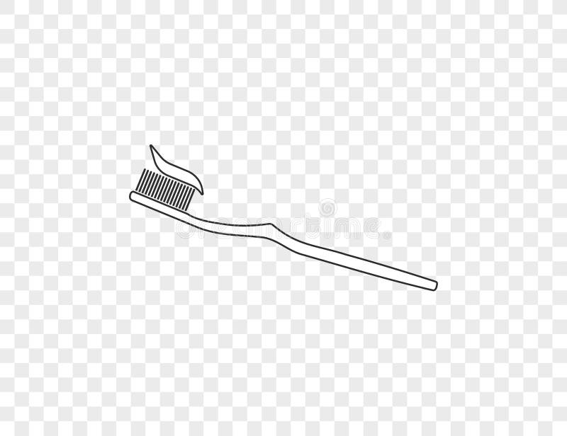 Brush, Cleaning, Toothbrush, Toothpaste Icon. Vector Illustration Stock ...