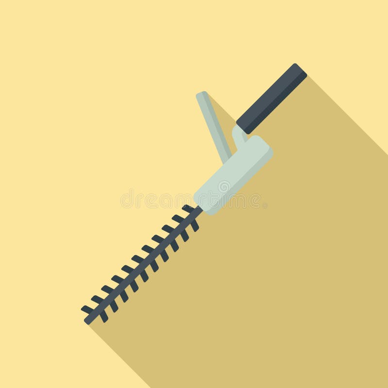 Brush Cutter for Pruning Trees, Shrubs. Isolated Image. Stock Vector ...