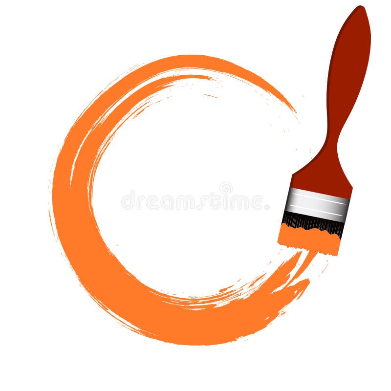 Brush dab .art design stock vector. Illustration of drawn - 52169243