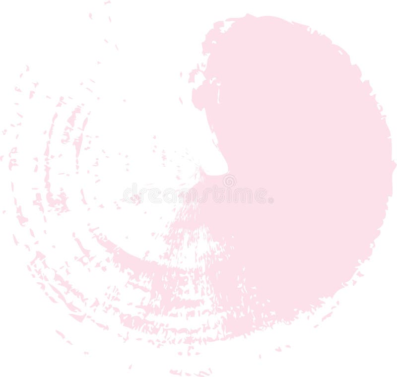 Brush Effect Abstract Shape Stock Vector - Illustration of texture ...